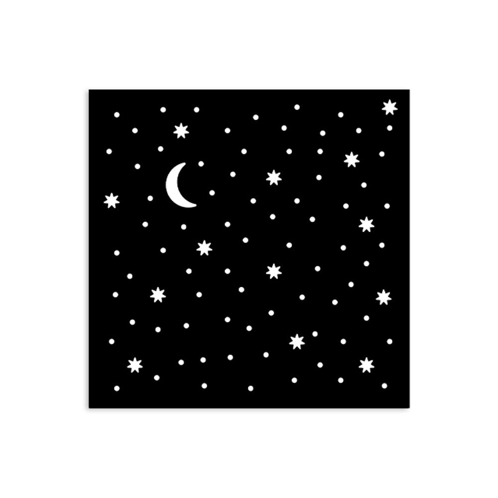 Stamperia - Thick Stencil - Alice in Christmas - Stars And Moon ...